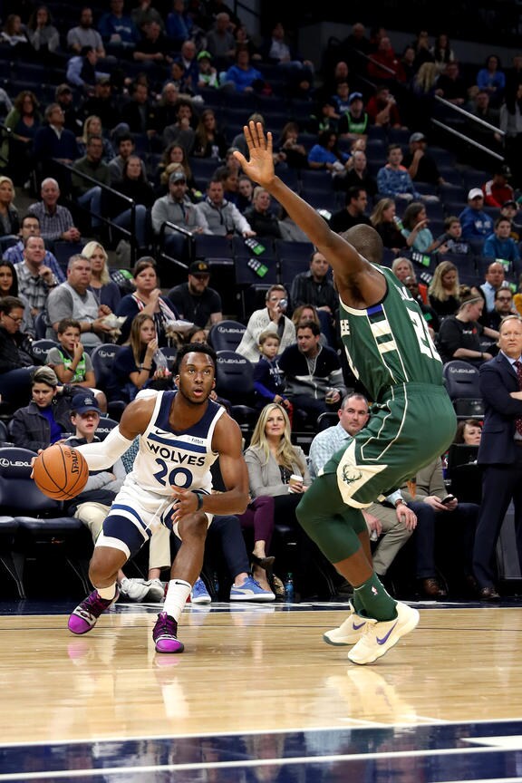 Gallery | Wolves Take On Bucks At Target Center Photo Gallery | NBA.com