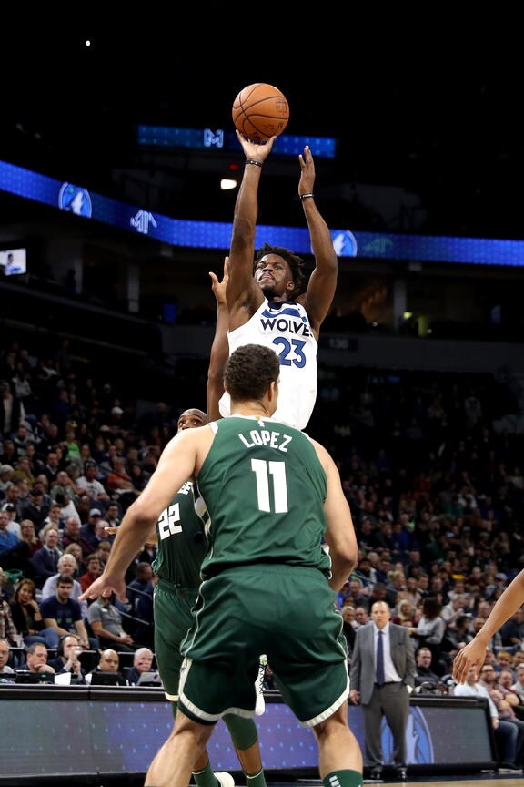 Gallery | Wolves Take On Bucks At Target Center Photo Gallery | NBA.com