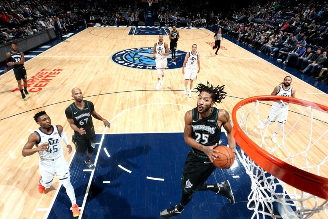 Derrick Rose's Career Night In Photos | Minnesota Timberwolves