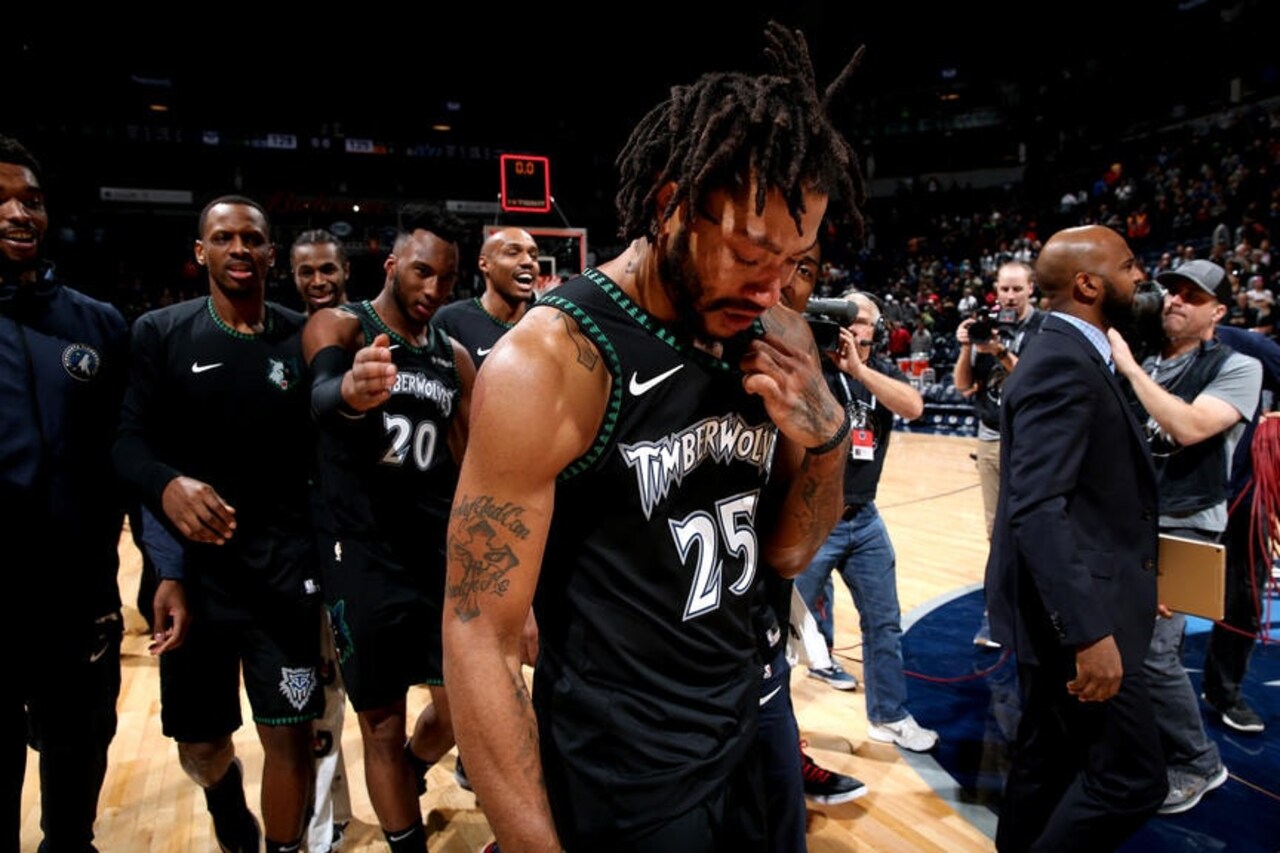 Derrick Rose's Career Night In Photos | Minnesota Timberwolves