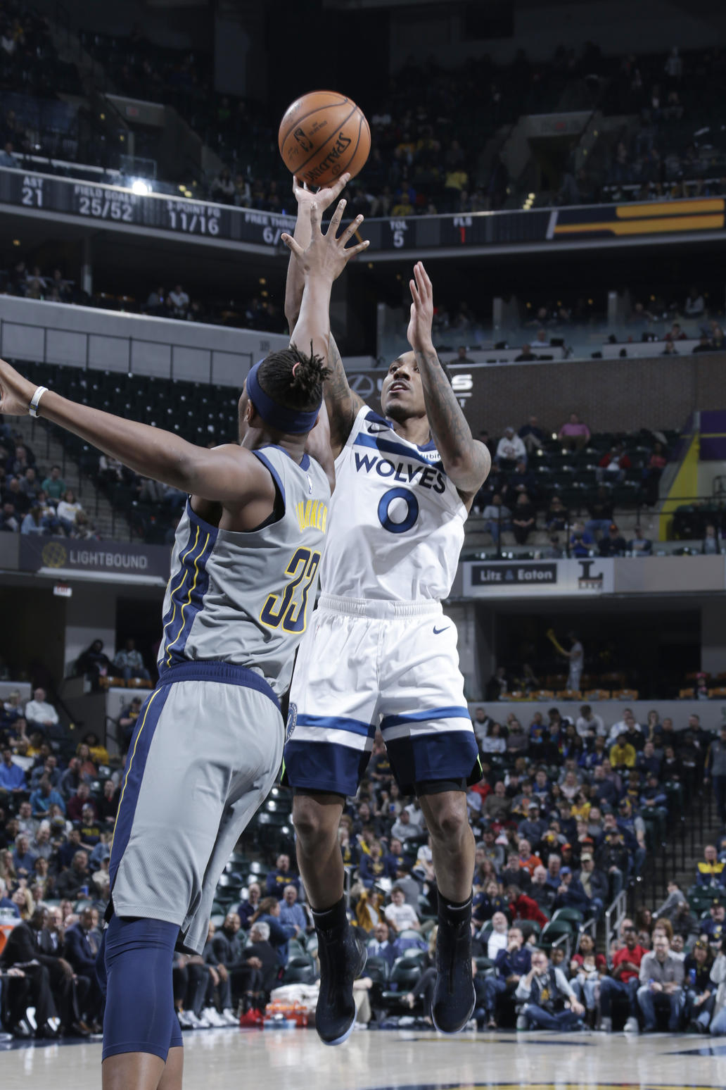 Gallery | Wolves at Pacers Photo Gallery | NBA.com