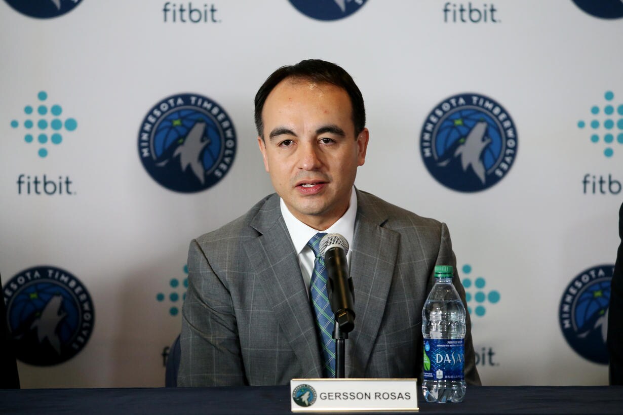 Gallery | Timberwolves Introduce Gersson Rosas Photo Gallery | NBA.com