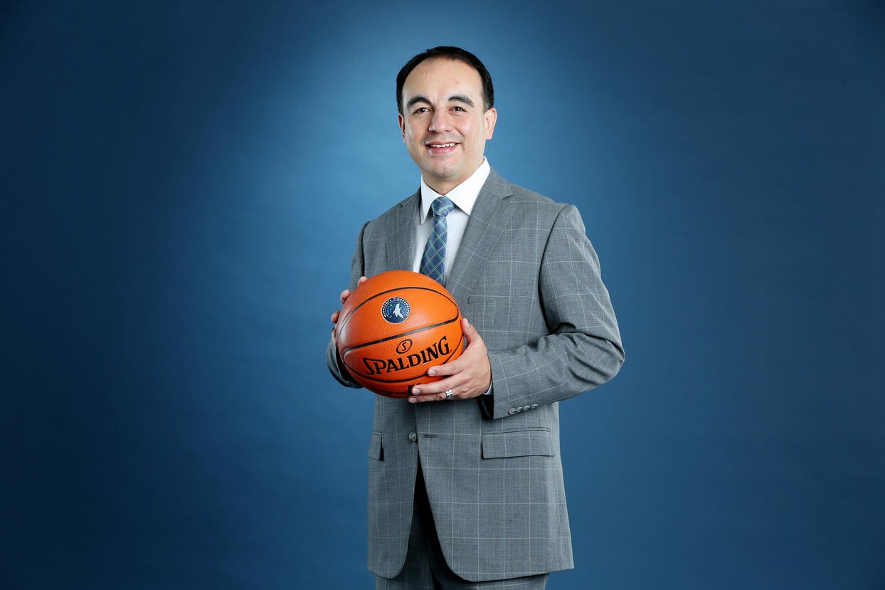 Gallery | Timberwolves Introduce Gersson Rosas Photo Gallery | NBA.com