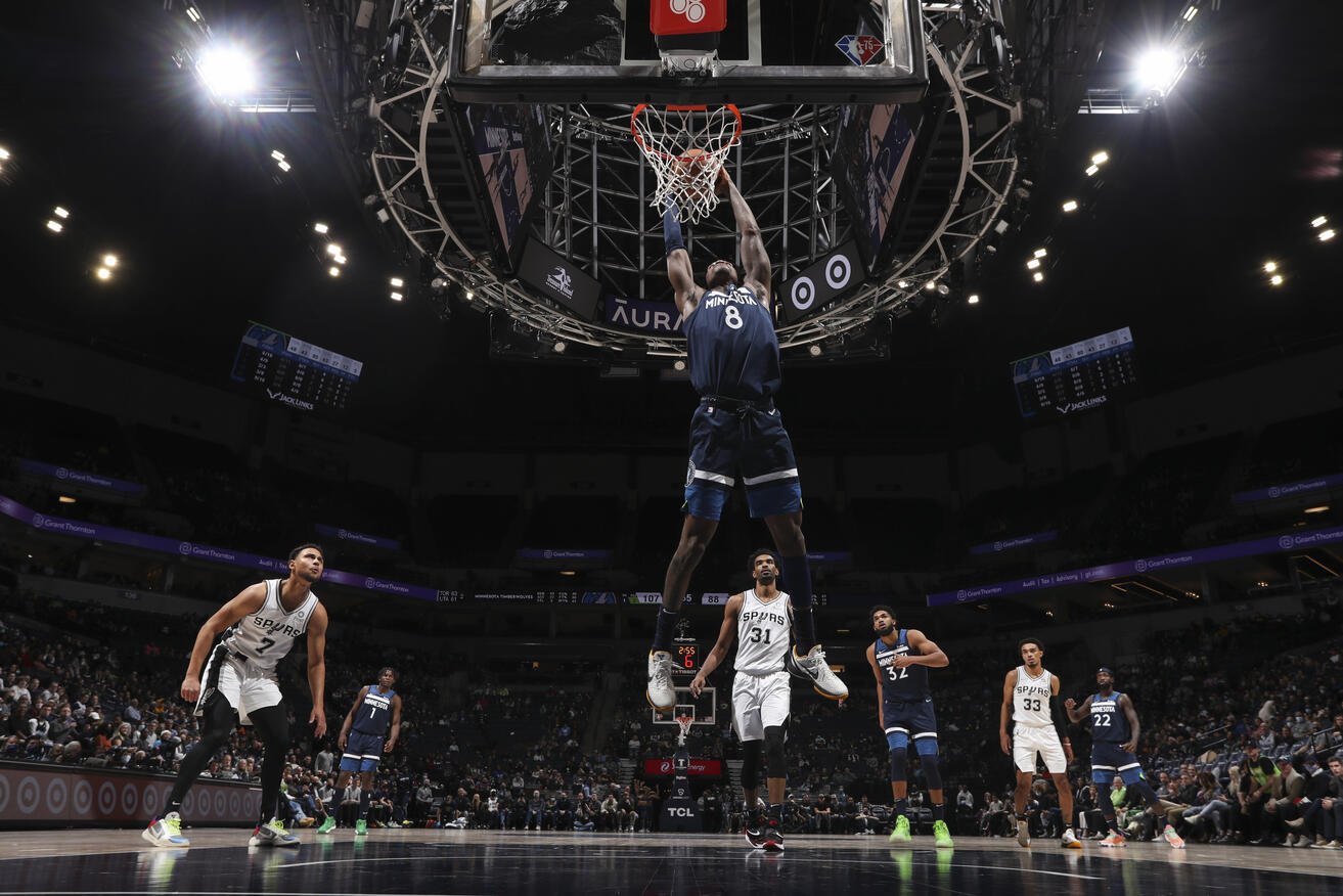 Wolves Stall Spurs, 115-90 | Minnesota Timberwolves