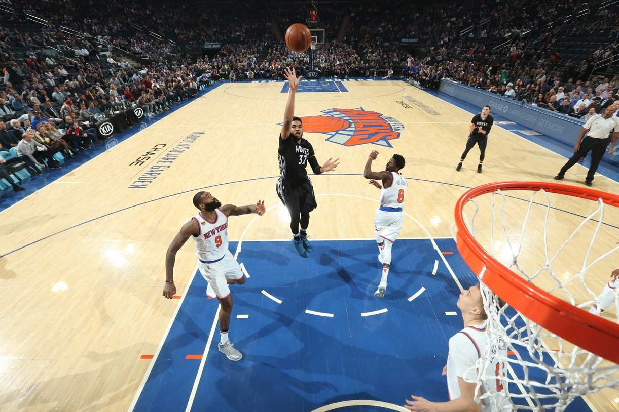 Gallery | Wolves at Knicks Photo Gallery