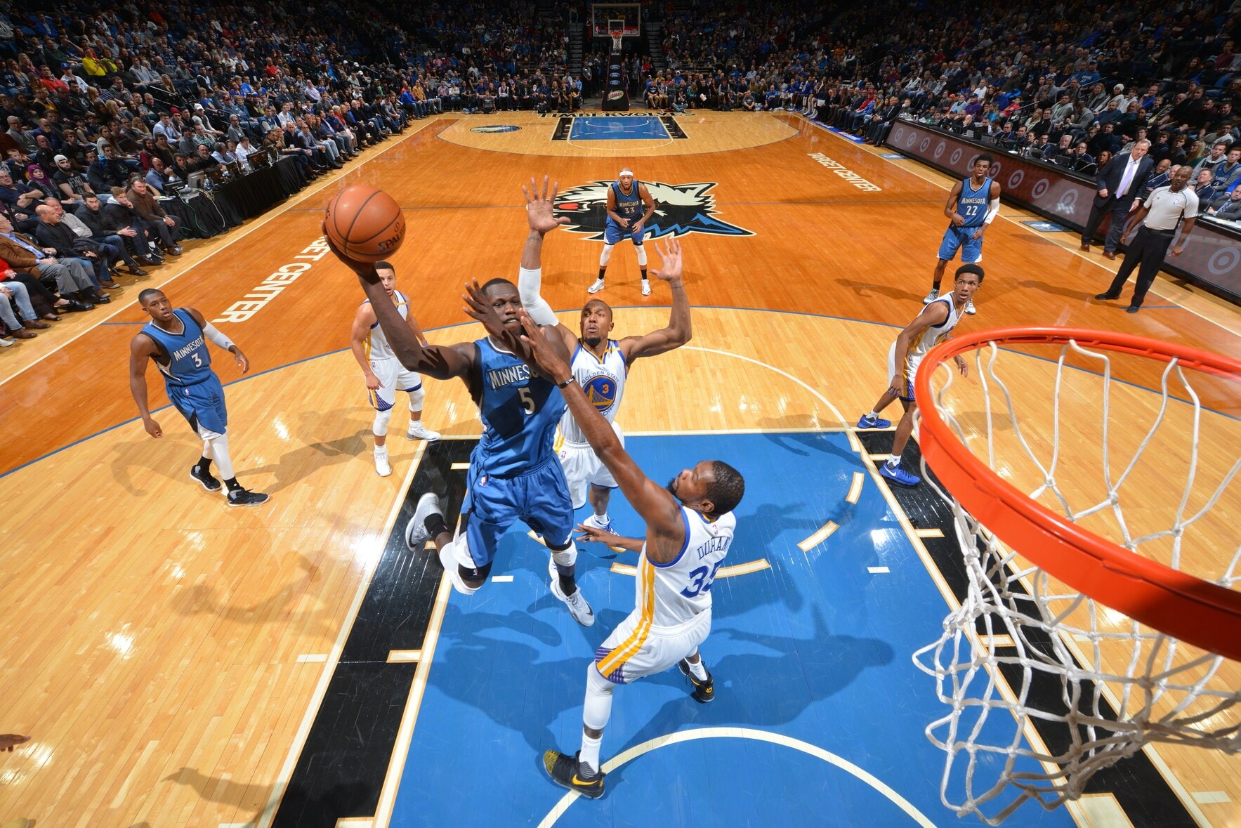 Gallery | Wolves vs. Warriors | Minnesota Timberwolves