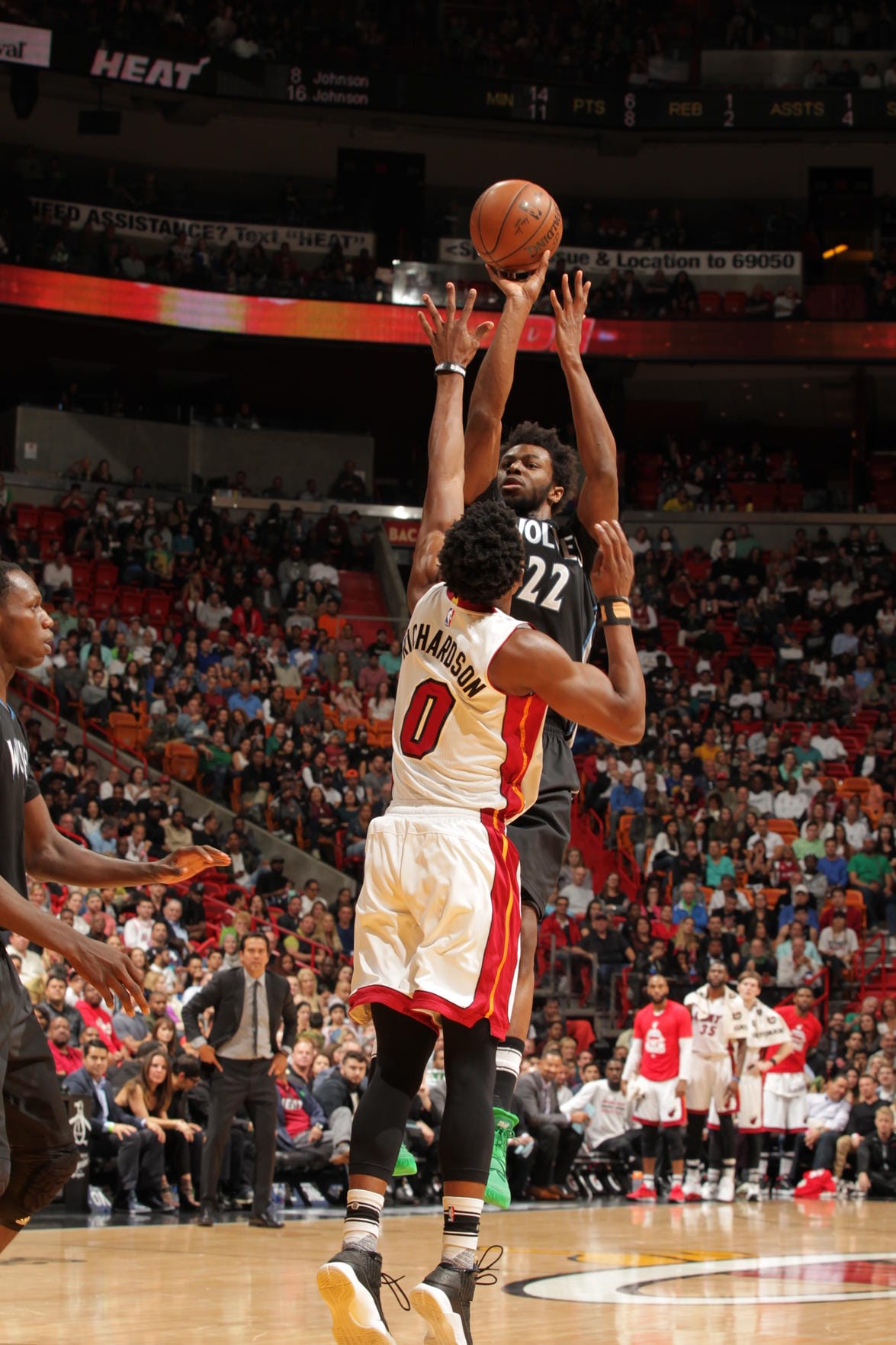 Gallery | Wolves at Heat Photo Gallery | NBA.com