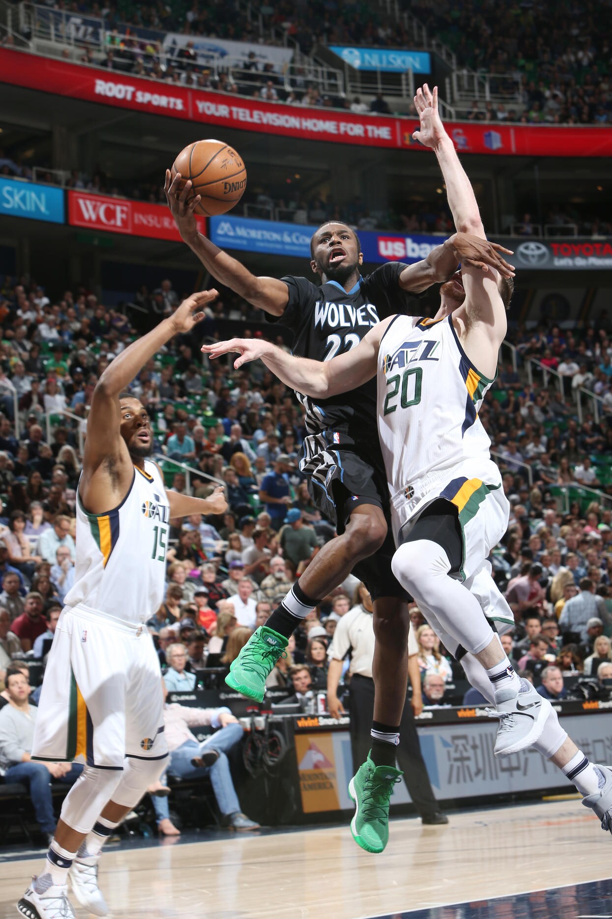 Gallery | Wolves at Jazz | Minnesota Timberwolves
