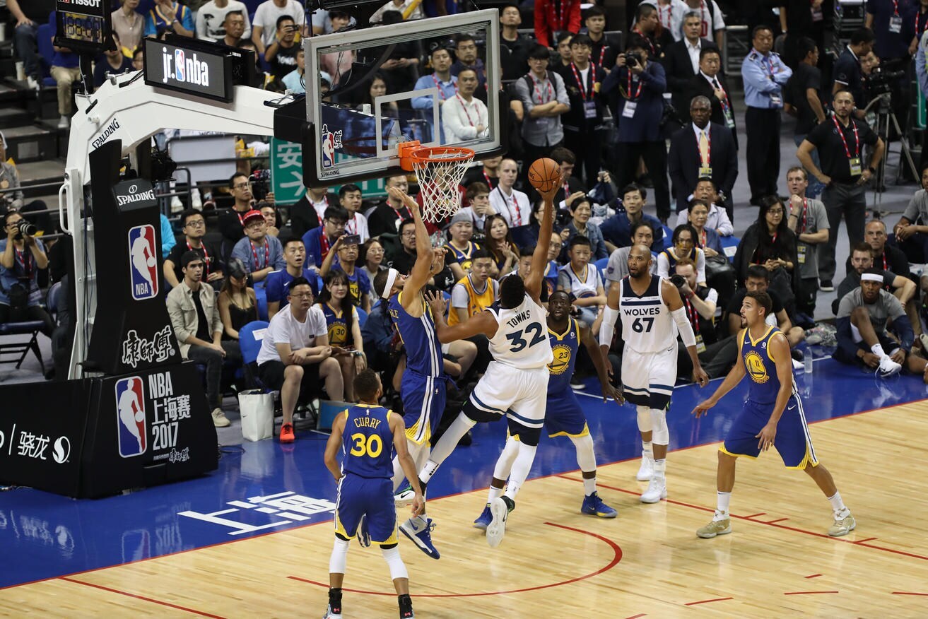 Gallery | Wolves vs. Warriors In Shanghai | Minnesota Timberwolves