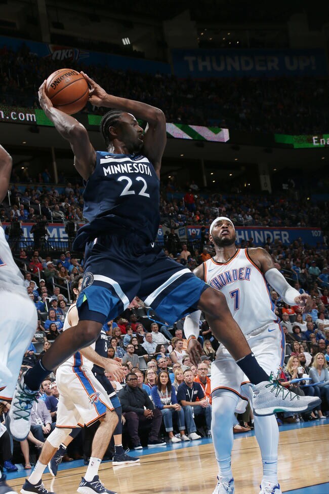 Gallery | Wolves at Thunder Photo Gallery | NBA.com