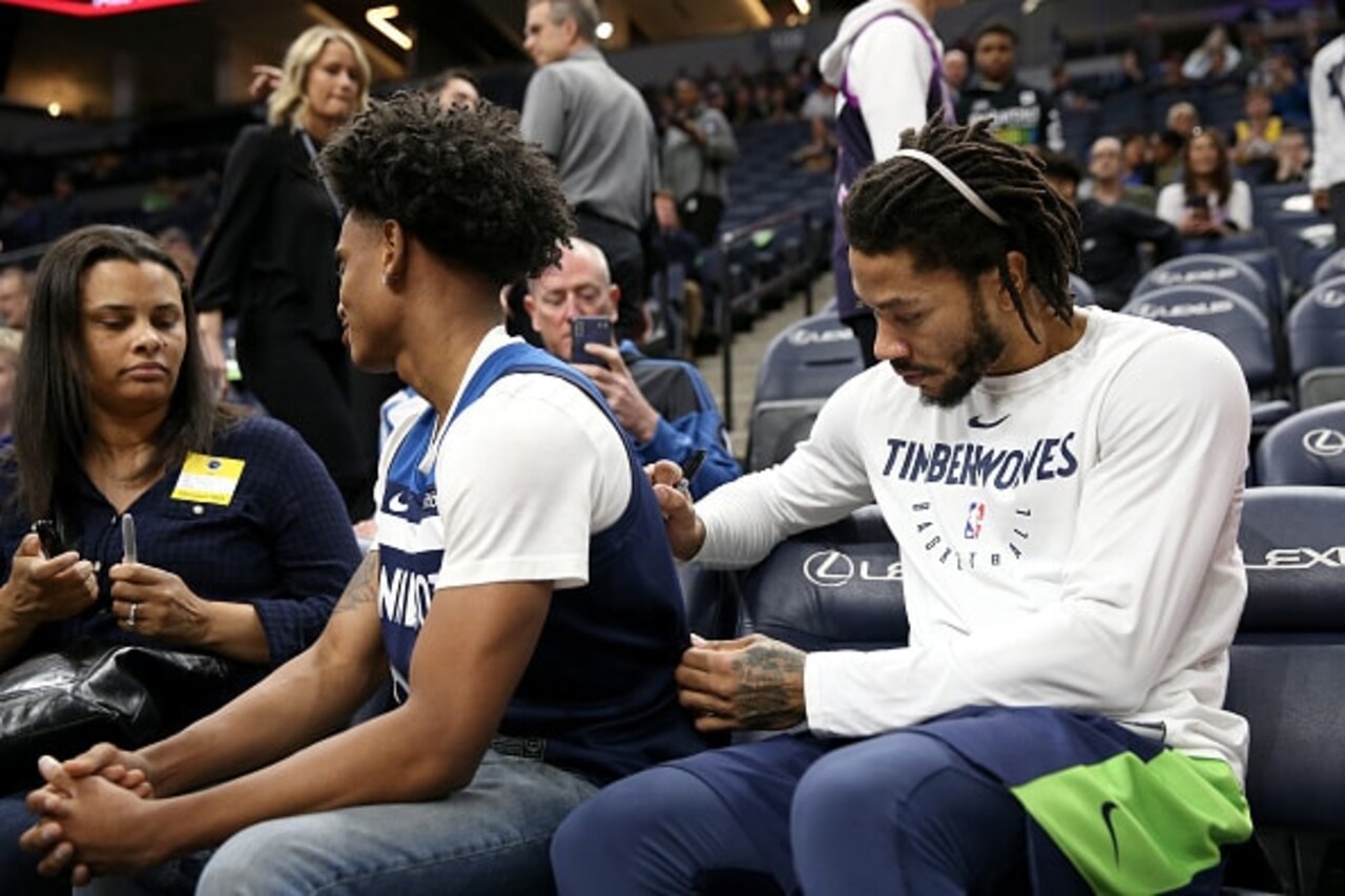2018-19 In Photos | Derrick Rose | Minnesota Timberwolves