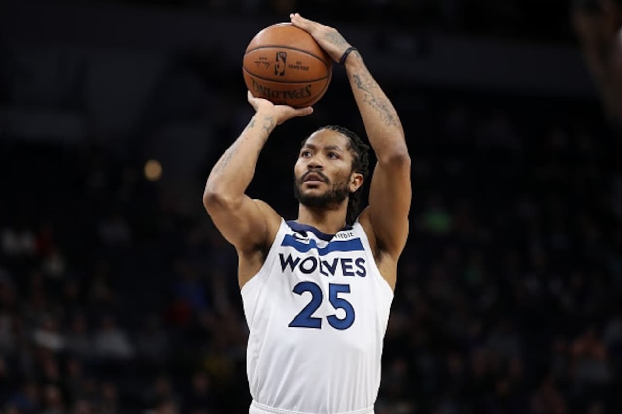 2018-19 In Photos | Derrick Rose | Minnesota Timberwolves