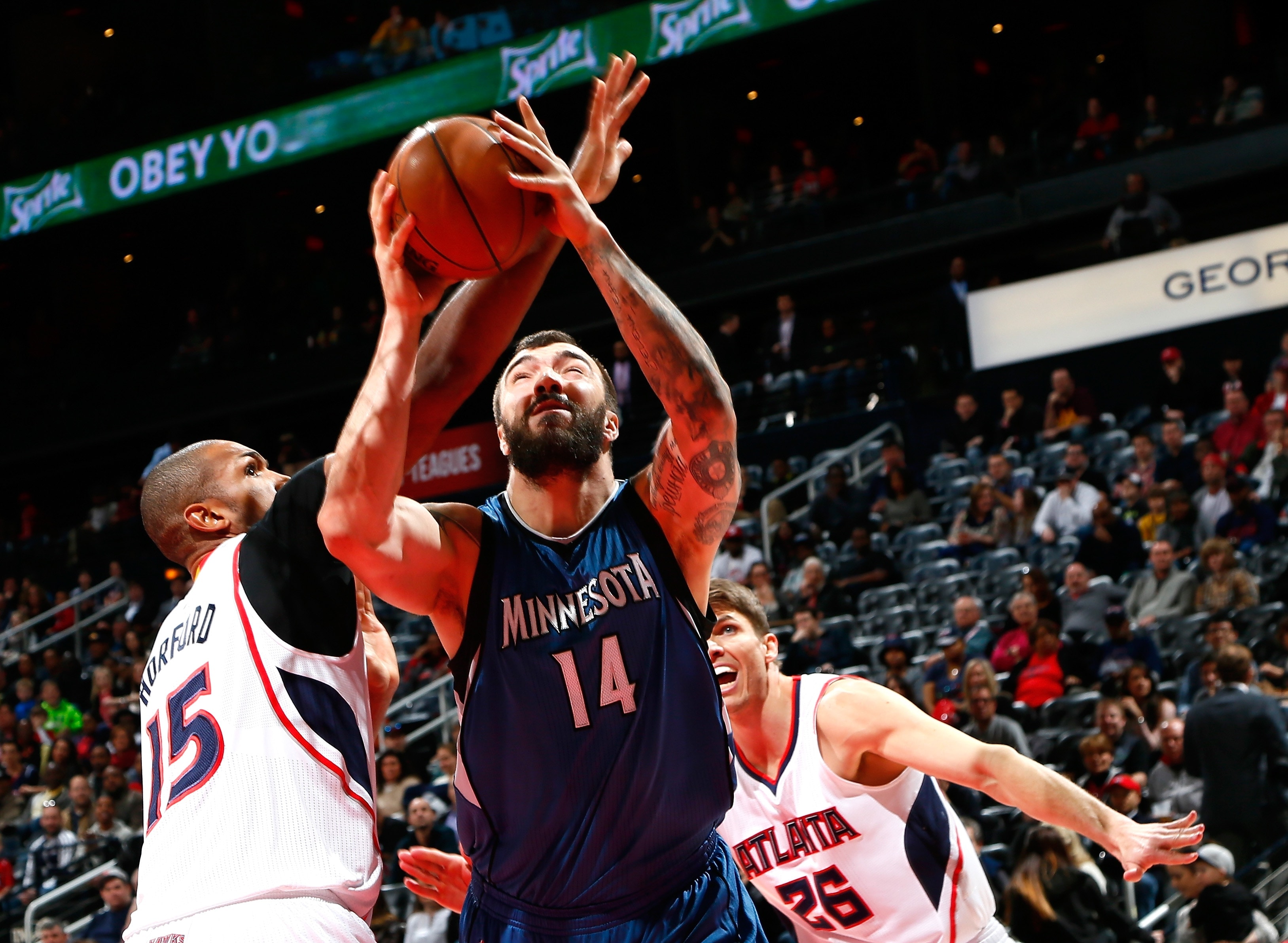 A Season In Photos | Nikola Pekovic | Minnesota Timberwolves
