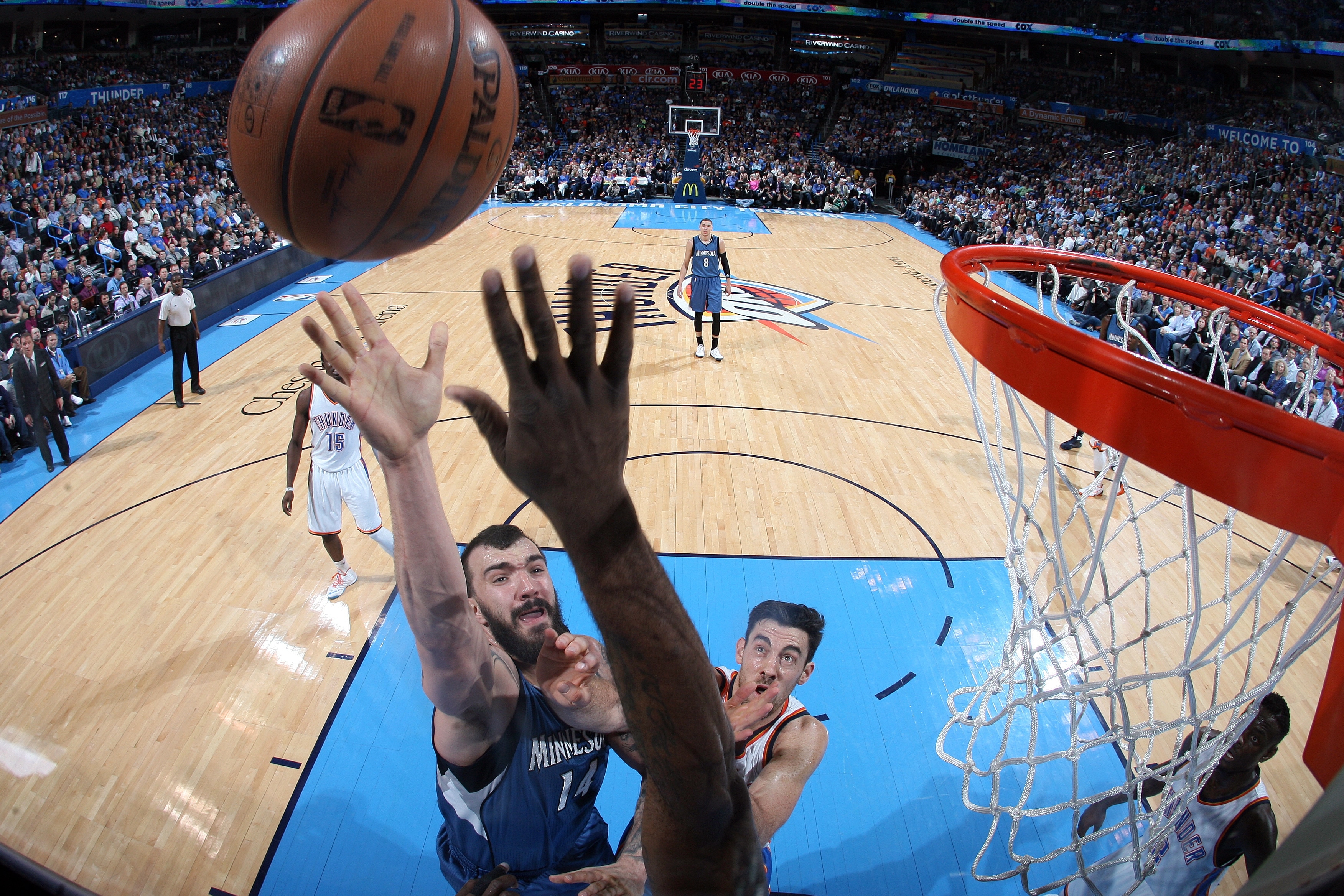 A Season In Photos | Nikola Pekovic | Minnesota Timberwolves