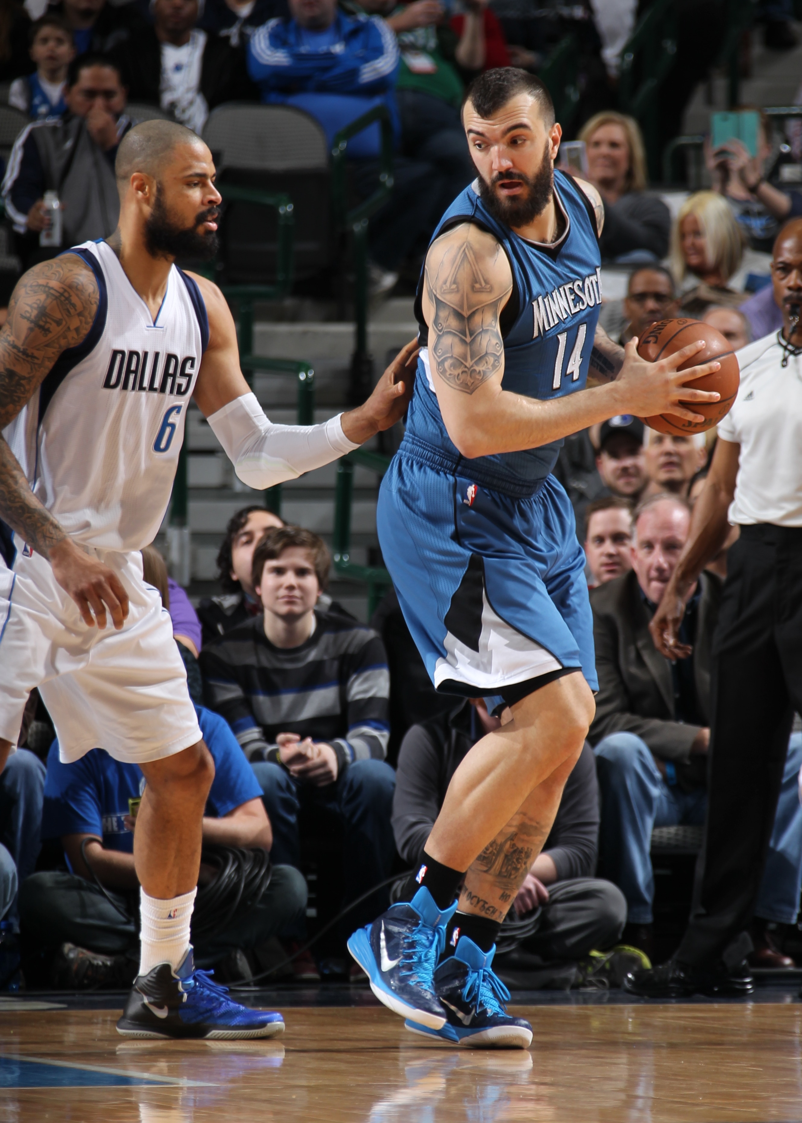 A Season In Photos | Nikola Pekovic | Minnesota Timberwolves