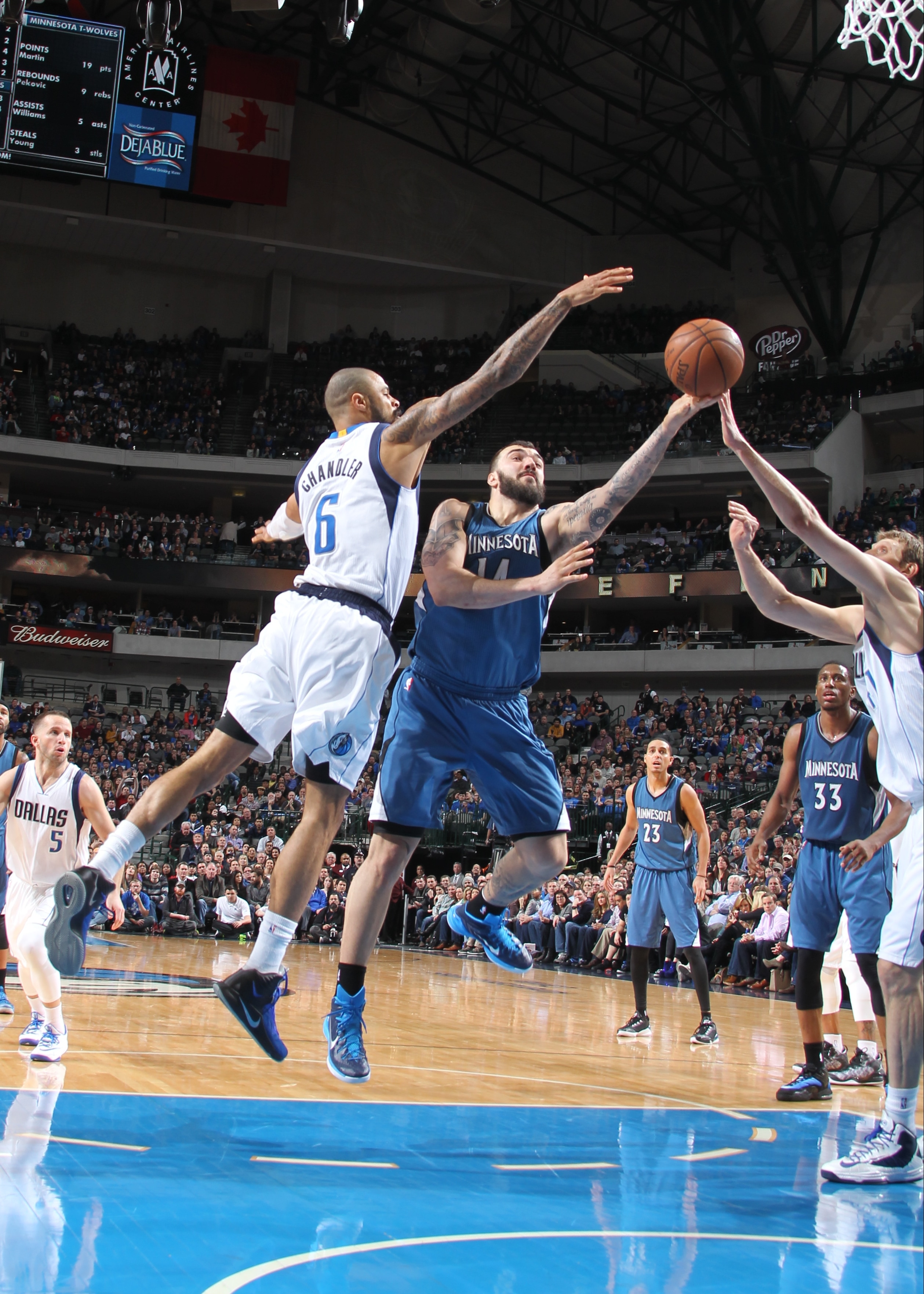 A Season In Photos | Nikola Pekovic | Minnesota Timberwolves