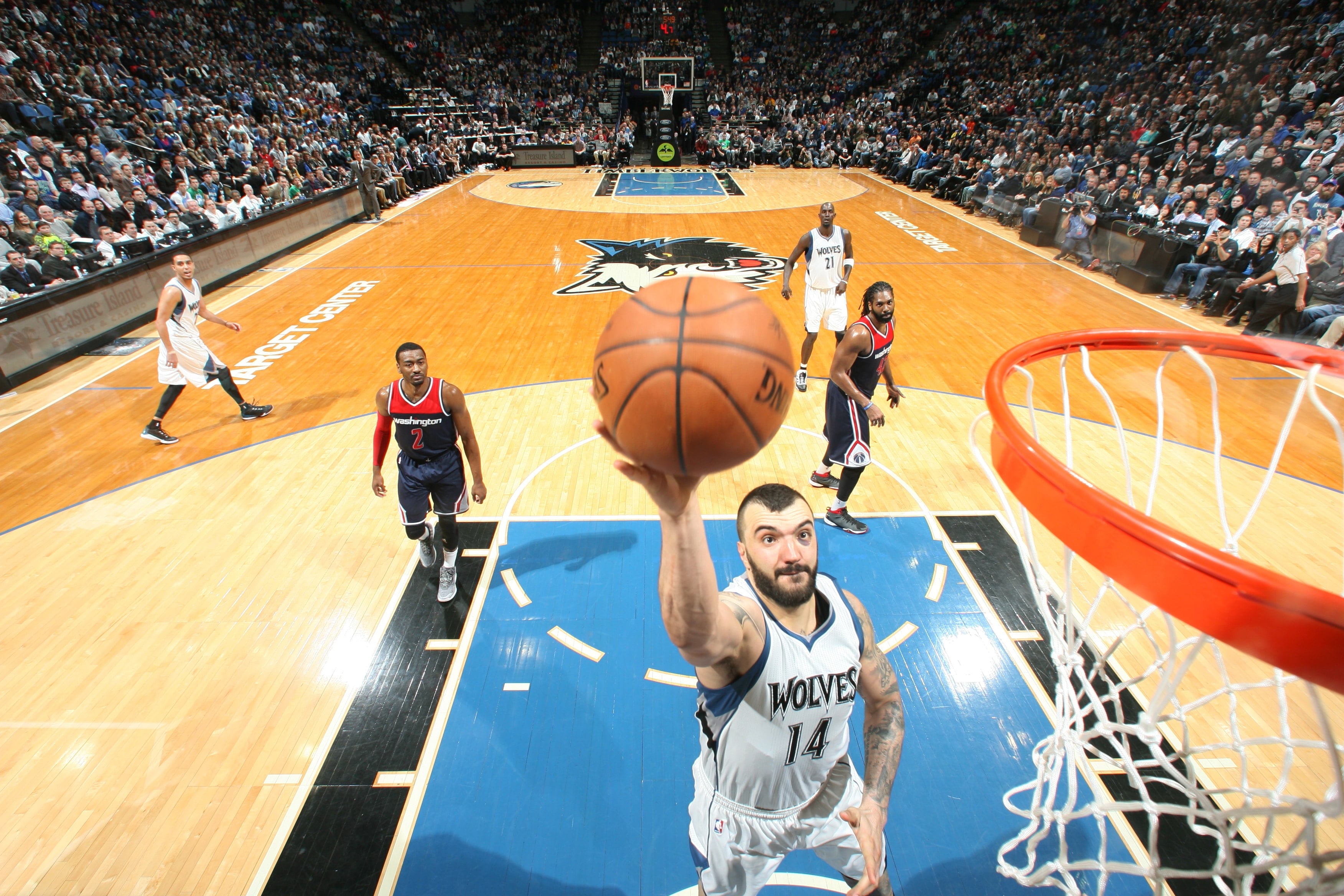 A Season In Photos | Nikola Pekovic | Minnesota Timberwolves