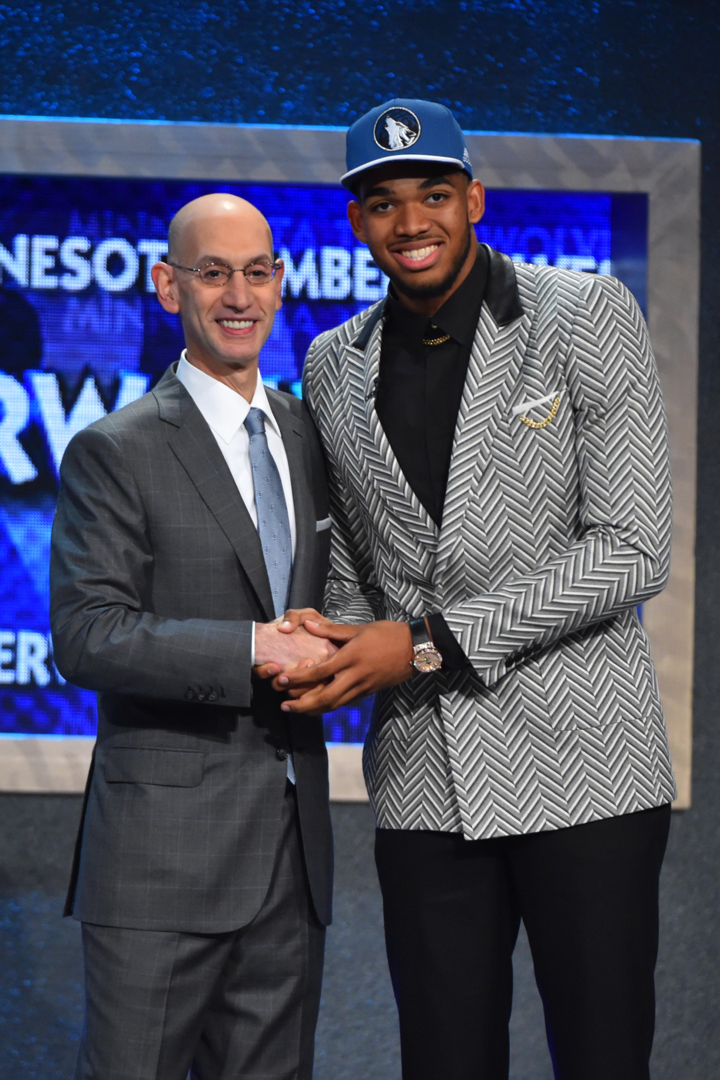 Photo Gallery | Wolves Select Karl-Anthony Towns First Overall ...