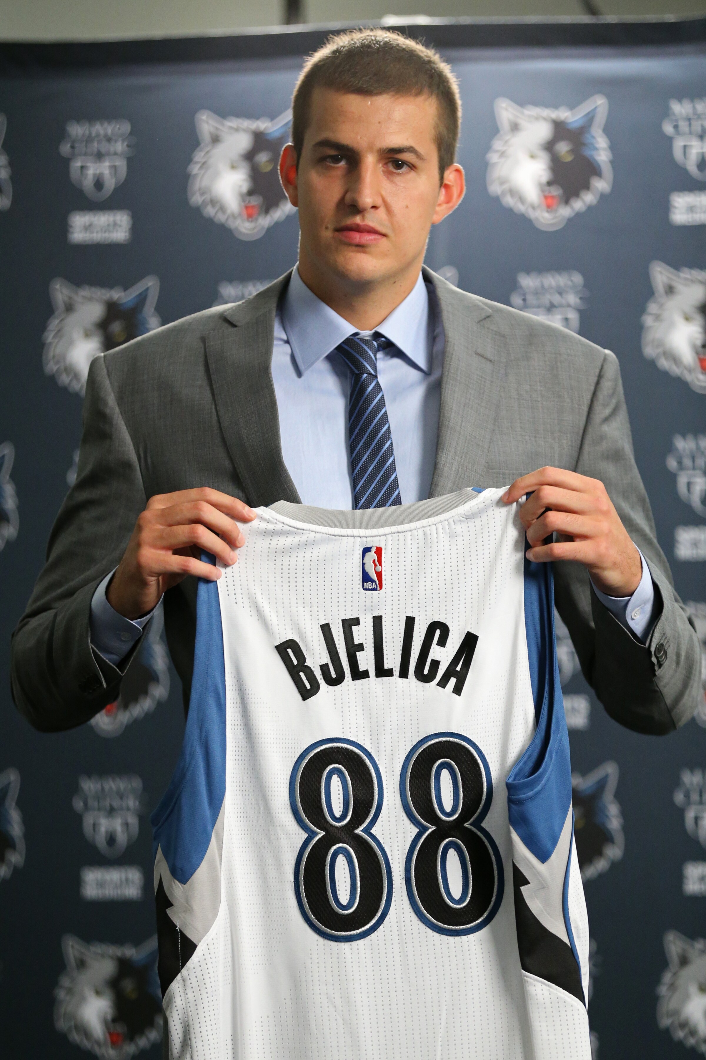Photo Gallery | Wolves Introduce Nemanja Bjelica Photo Gallery | NBA.com