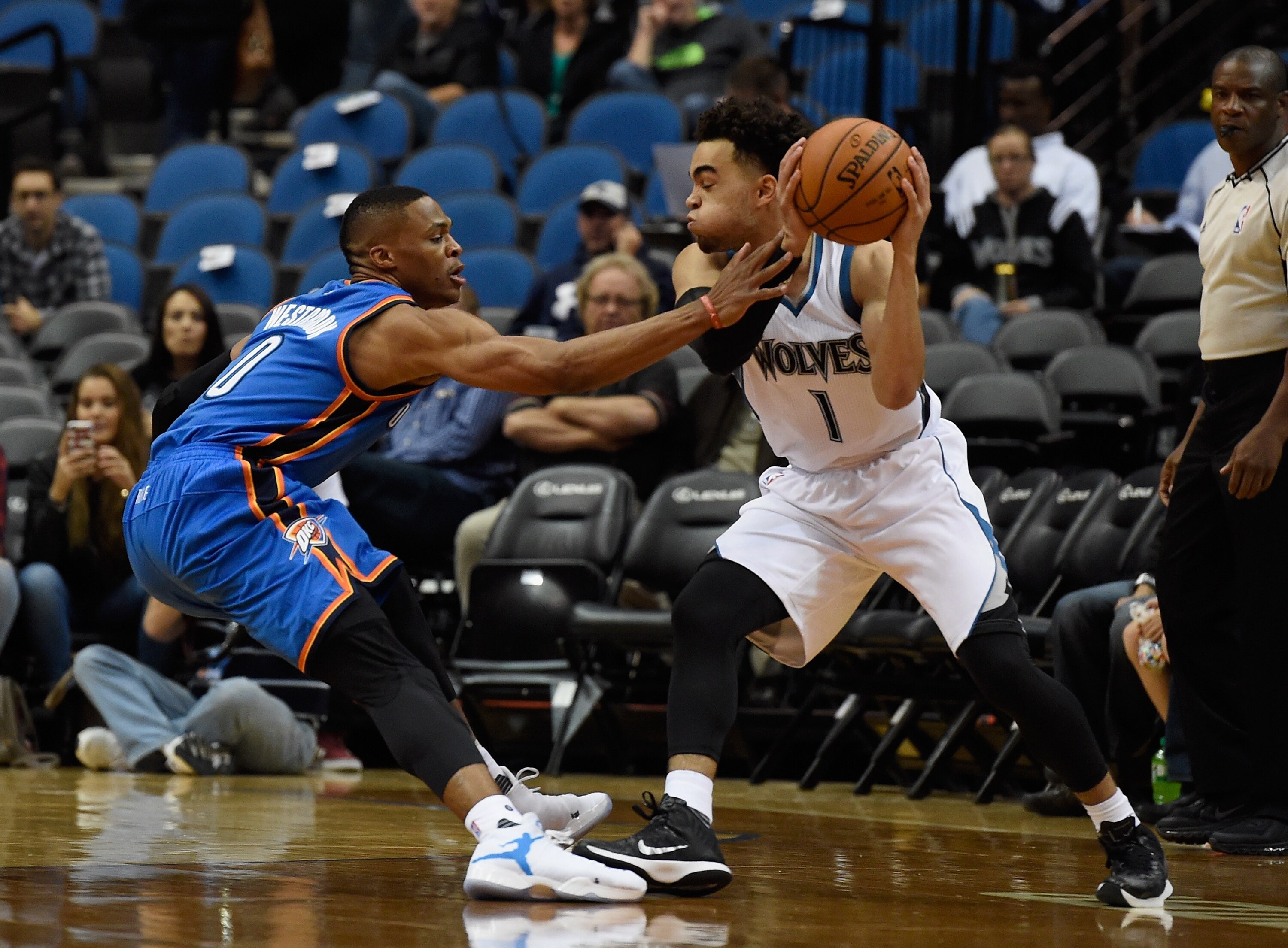 Photo Gallery | Wolves vs. Thunder Preseason Action | Minnesota ...
