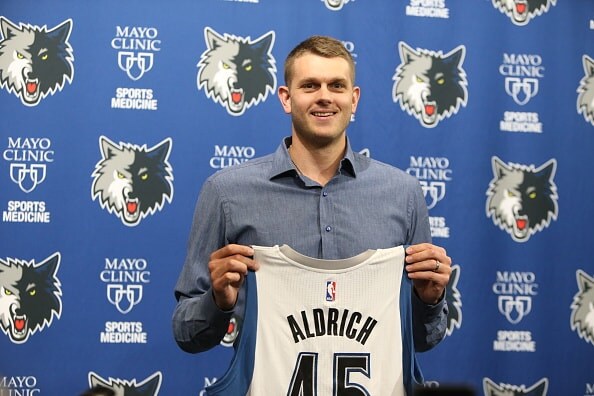 A Year In Photos | Cole Aldrich | Minnesota Timberwolves