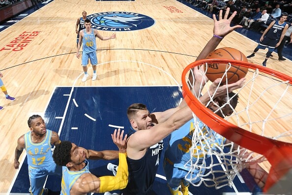 A Season In Photos | Cole Aldrich | Minnesota Timberwolves