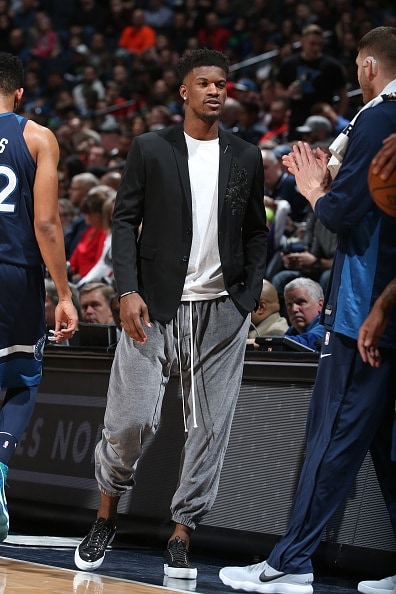 Pregame Fashion Gallery | Jimmy Butler | Minnesota Timberwolves