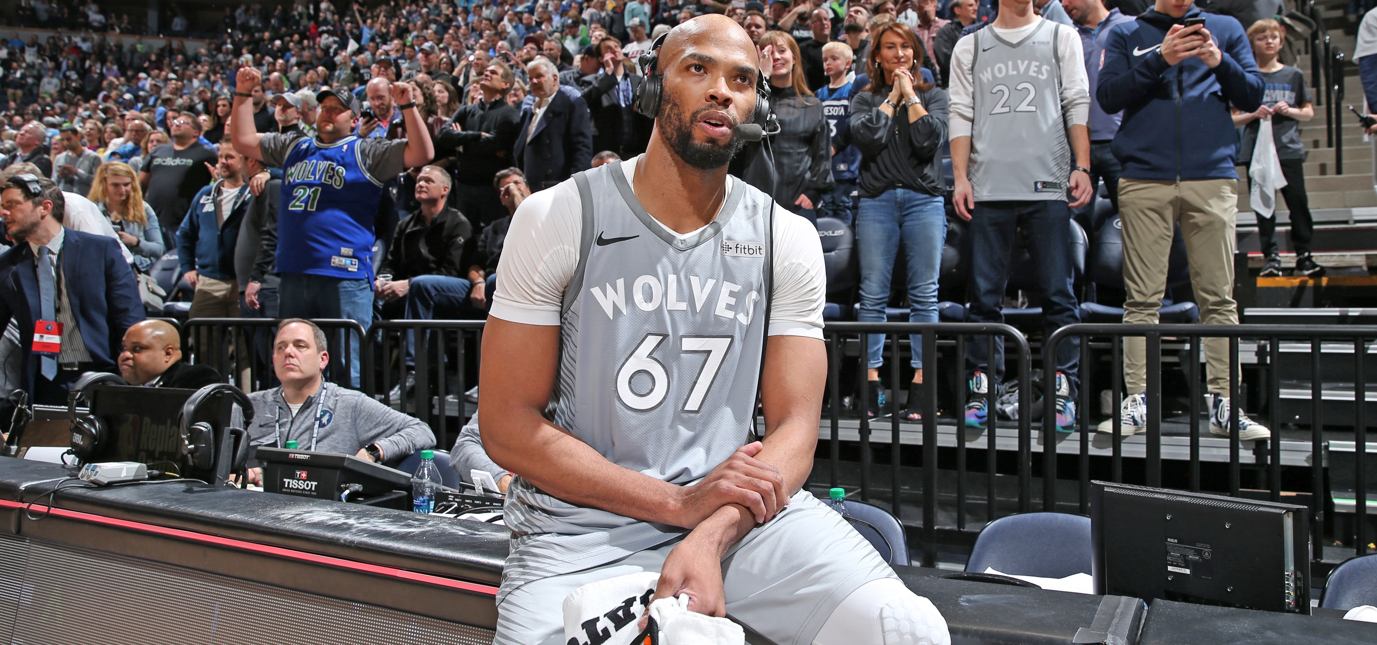 Taj Gibson Wins Team's NBPA 'Backbone' Award | Minnesota Timberwolves