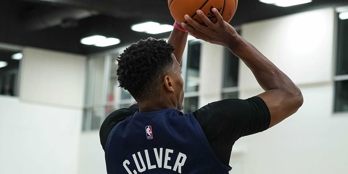 Culver Sets Playoff Hopes For Sophomore Season | Minnesota Timberwolves