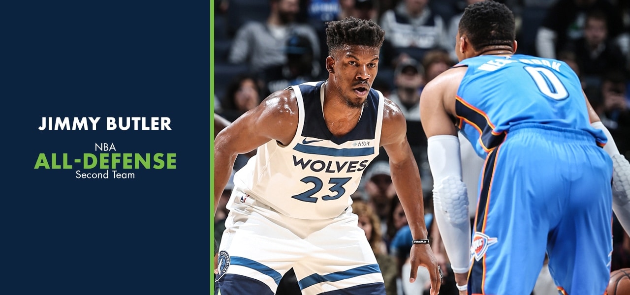 Jimmy Butler Named to NBA All-Defensive Second Team | Minnesota ...