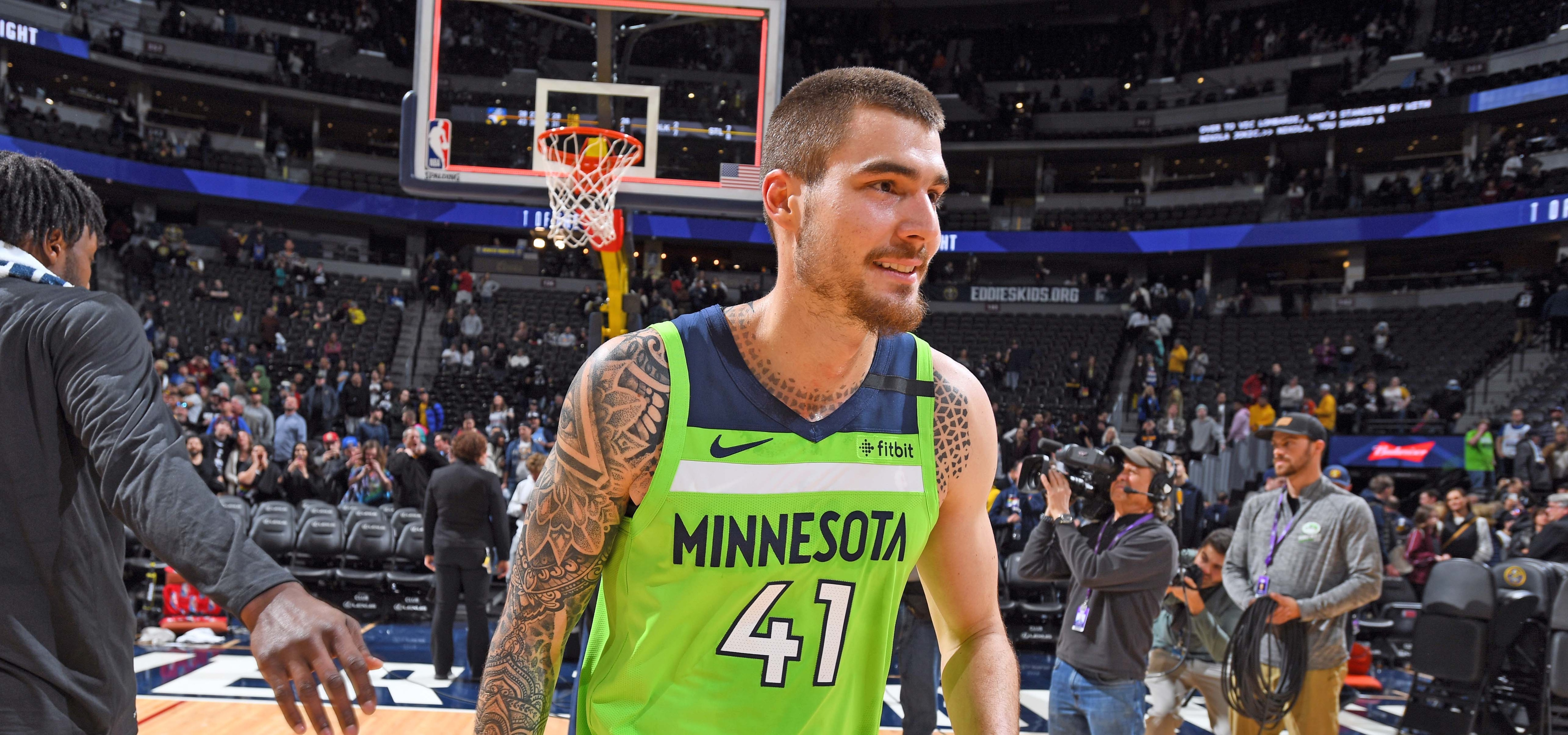 Juancho Has Been On Fire From Deep Since Joining Wolves | Minnesota ...