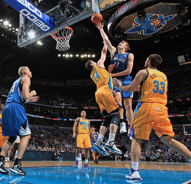 Wolves at Hornets Gallery | Jan. 11, 2013 Photo Gallery | NBA.com