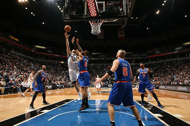 Wolves vs. Knicks Gallery | Feb. 8, 2013 Photo Gallery | NBA.com