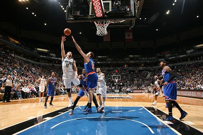 Wolves vs. Knicks Gallery | Feb. 8, 2013 Photo Gallery | NBA.com