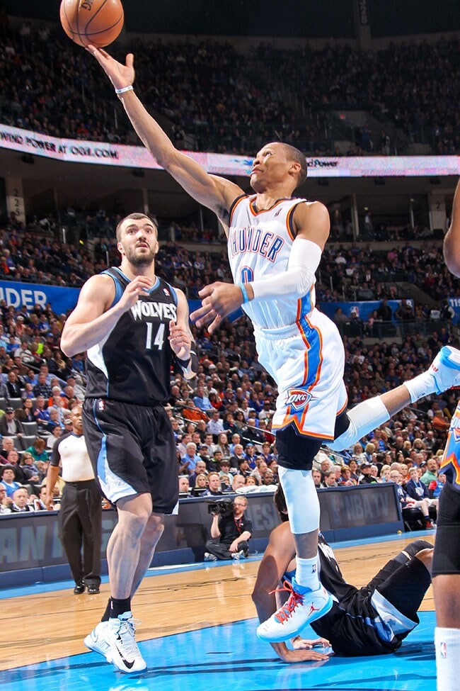 Wolves at Thunder Gallery | Feb. 22, 2013 Photo Gallery | NBA.com