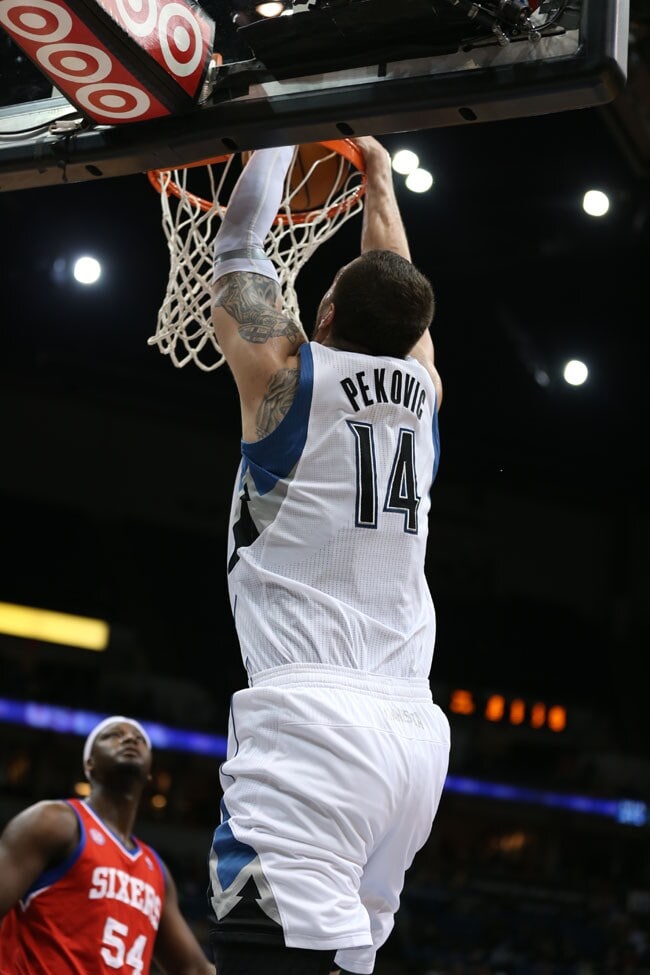 Nikola Pekovic | Best of 2013 Photo Gallery | NBA.com