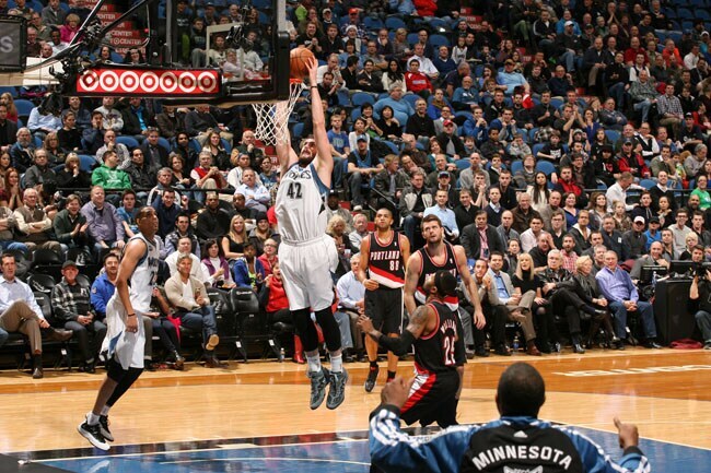 Wolves vs. Trailblazers | Dec 18, 2013 Photo Gallery | NBA.com