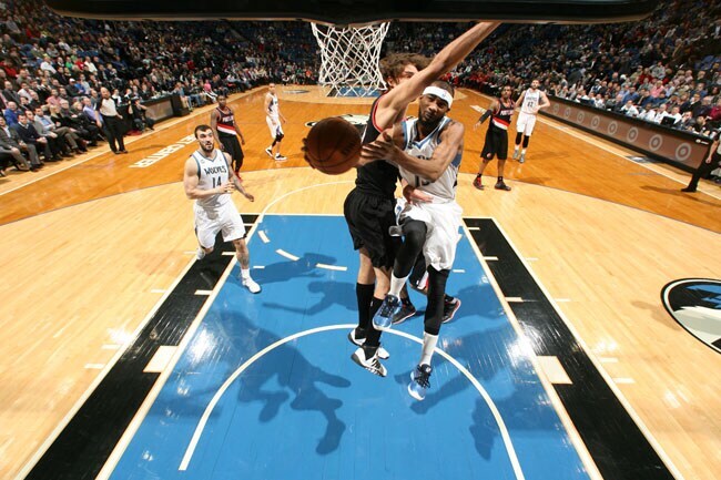 Wolves vs. Trailblazers | Dec 18, 2013 Photo Gallery | NBA.com