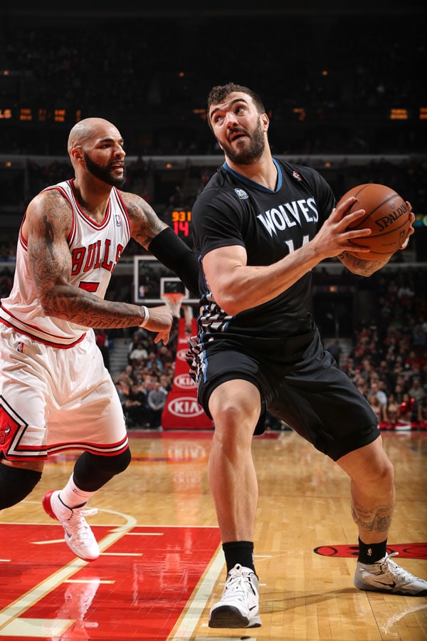Wolves vs. Bulls | Jan 27, 2014 Photo Gallery | NBA.com
