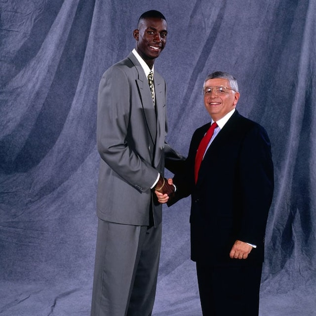 1995 Draft Throwback | Kevin Garnett Photo Gallery | NBA.com
