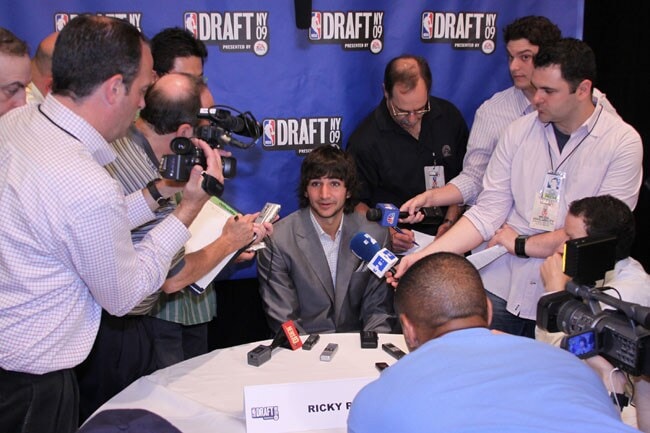 Draft Night 2009 | Ricky Rubio | Minnesota Timberwolves