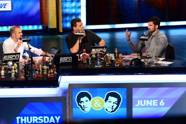 Kevin Love On Mike And Mike | June 6, 2013 Photo Gallery | NBA.com