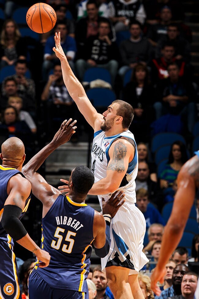 Wolves vs. Pacers Gallery | Nov. 9, 2012 Photo Gallery | NBA.com
