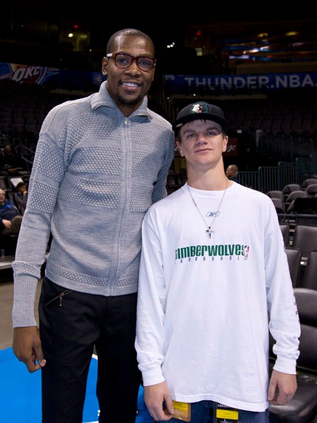 Cody's Wish | Wolves at Thunder - Jan. 9, 2013 Photo Gallery | NBA.com