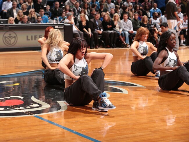 Dancers January 2014 | Minnesota Timberwolves