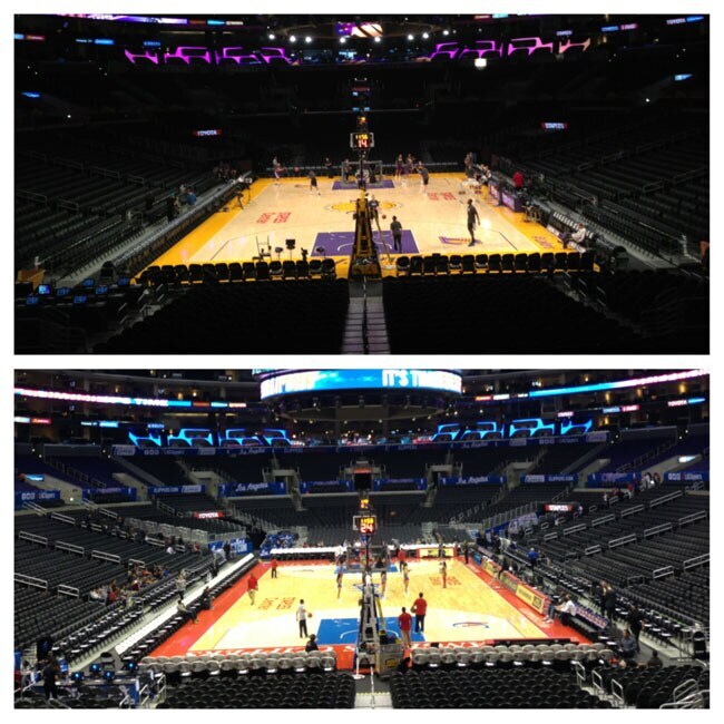 staples center inside