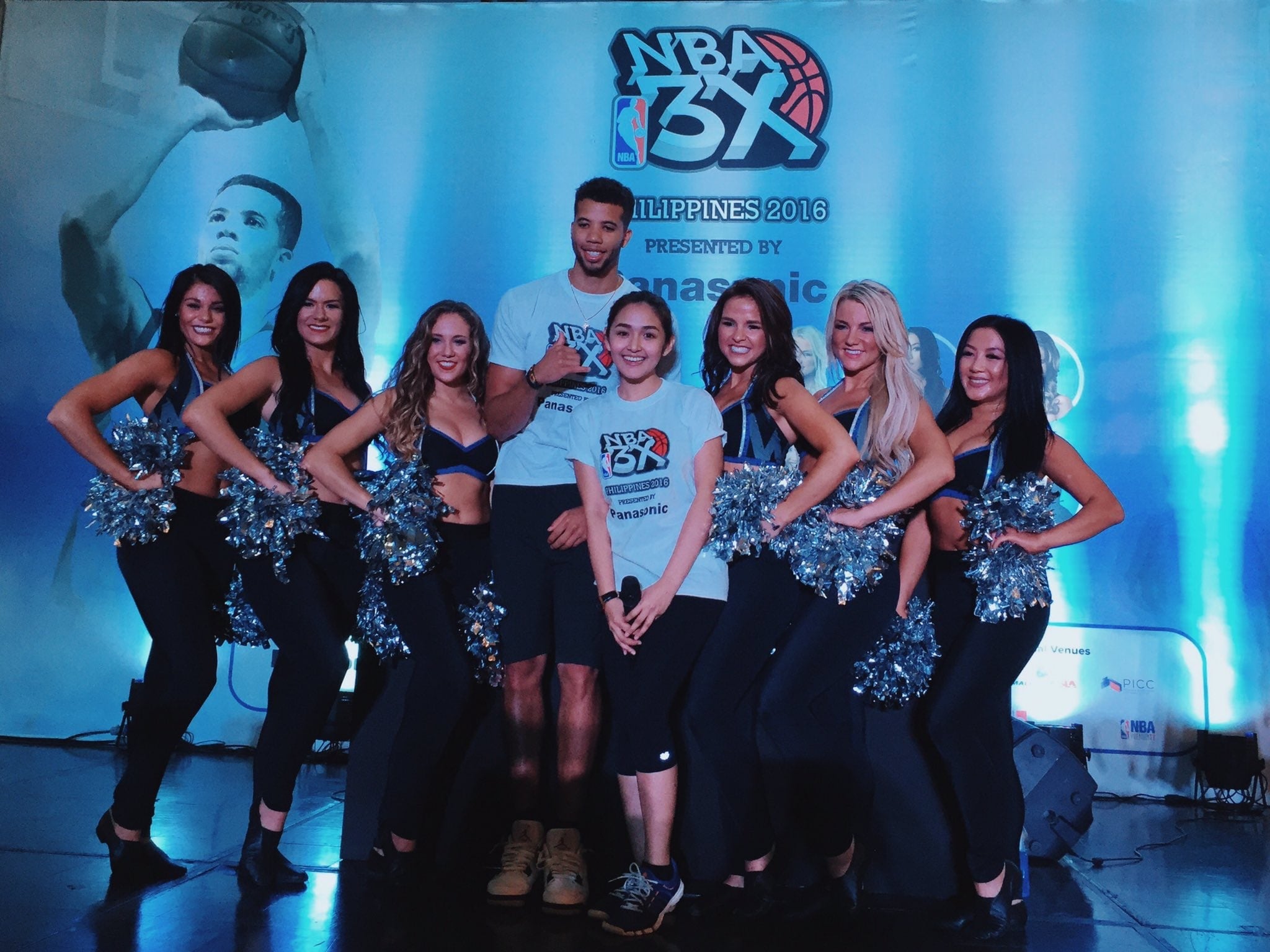 Timberwolves Dancers at NBA 3X PH | Minnesota Timberwolves