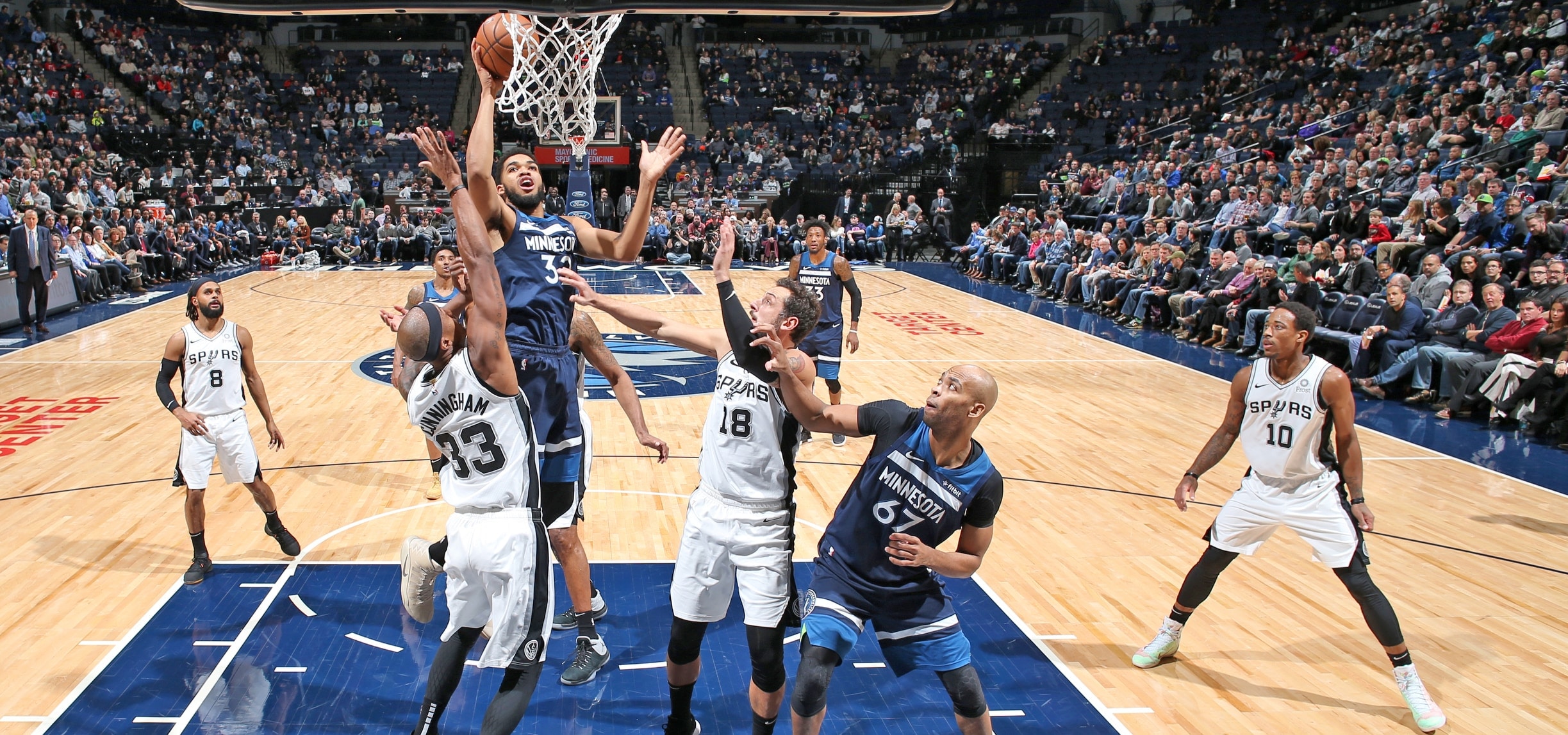 Wolves Demolish Spurs For Third-Biggest Win In Team History | Minnesota ...