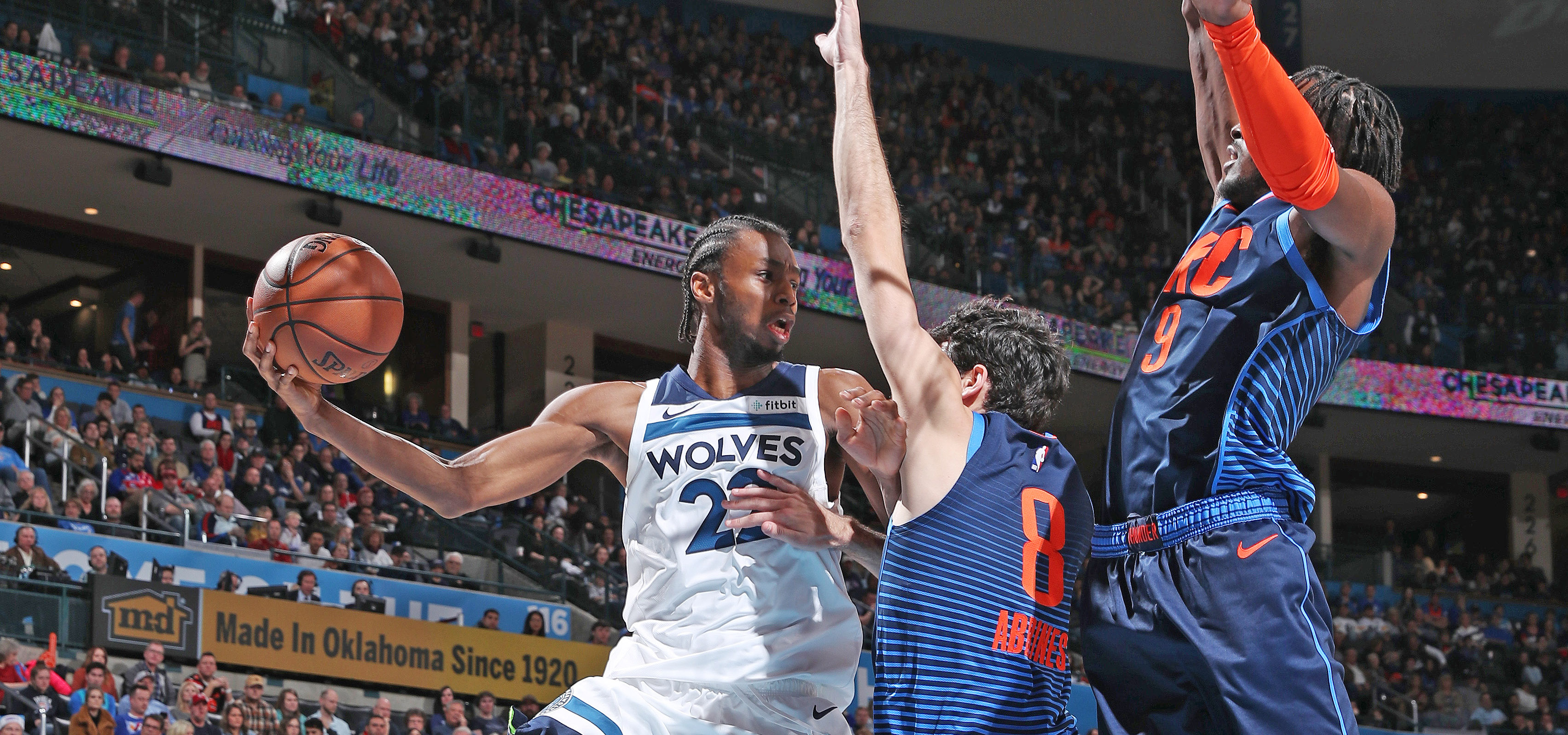 Wiggins Has Huge Night For Wolves In Oklahoma City, Fittingly Ending ...