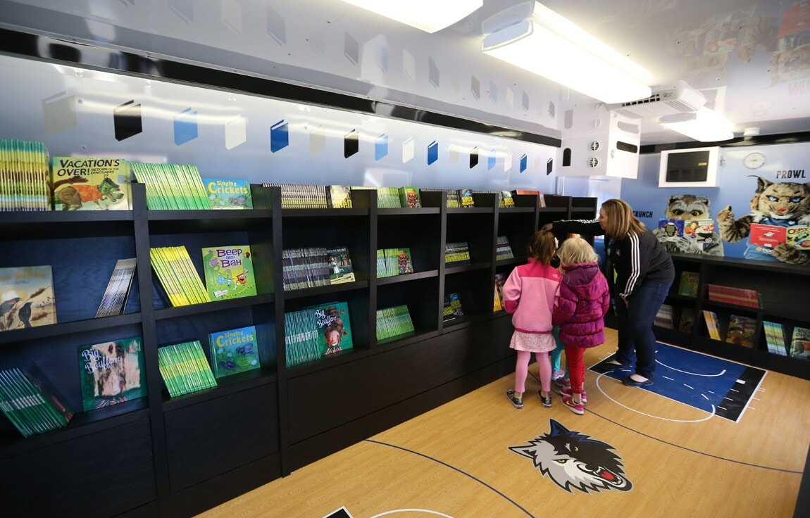 Timberwolves and Lynx Book Mobile | Minnesota Timberwolves